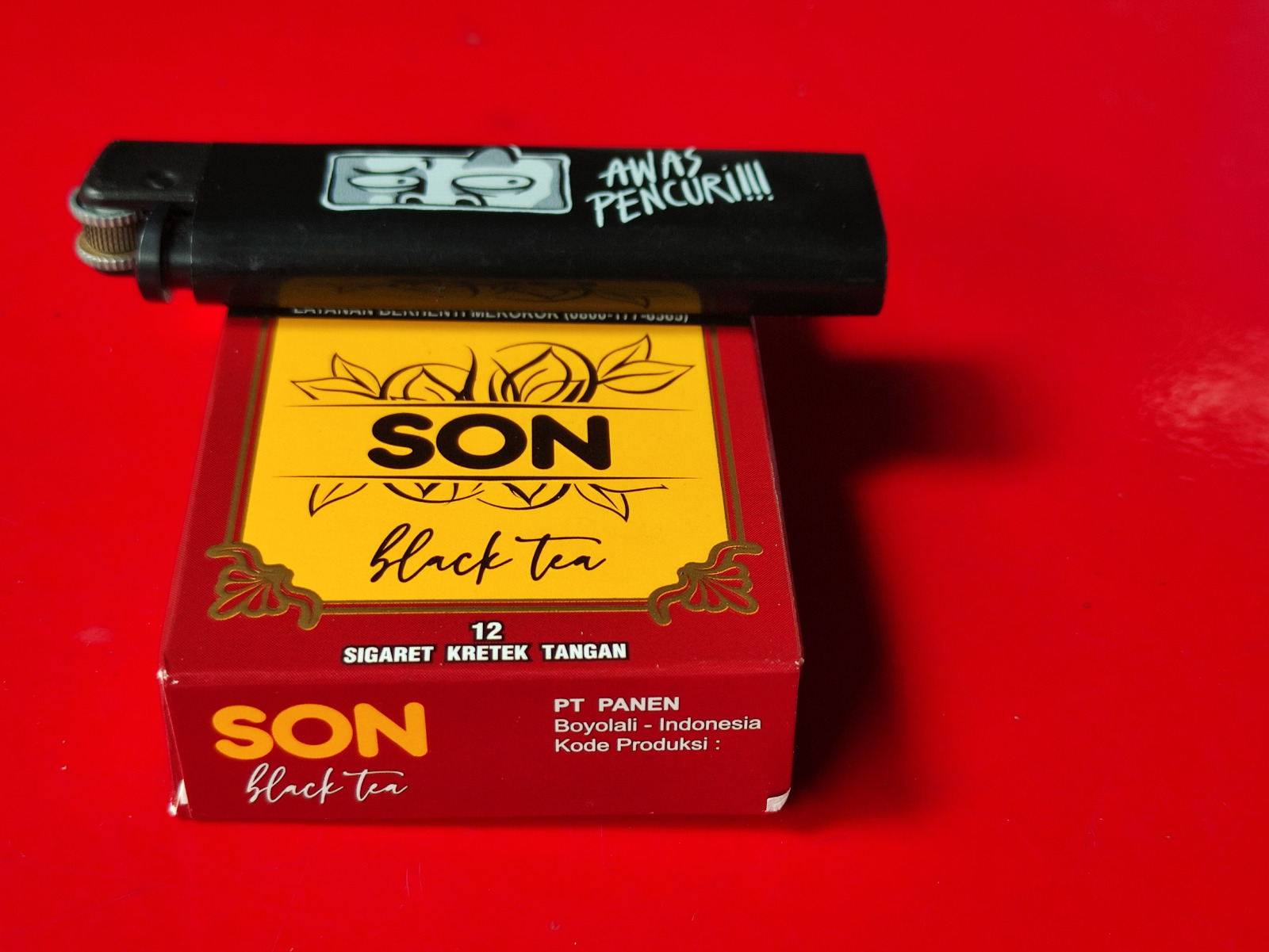 Rokok Rasa Teh Manis – Bungkus Rokok