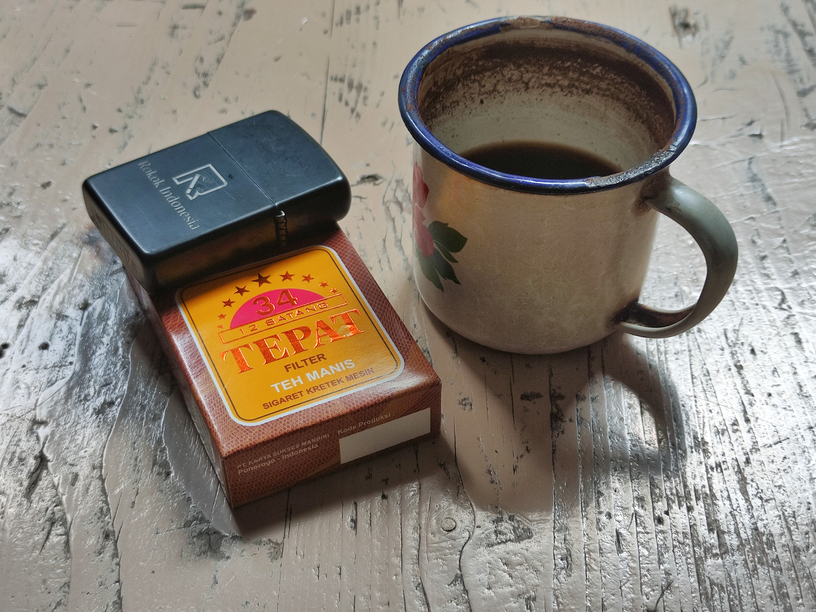 Rokok Rasa Teh Manis – Bungkus Rokok